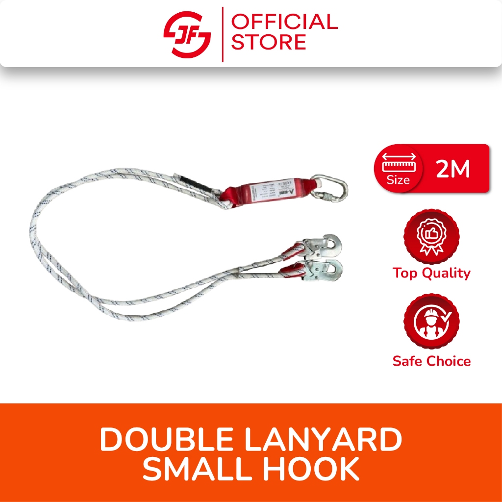 Astabil/JF-Astabil Double Safety Lanyard SmallHook C/W 1Pc Energy ...