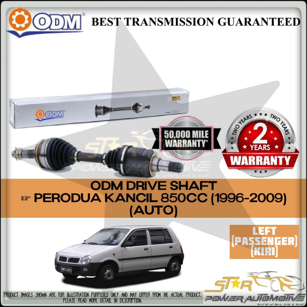 PERODUA KANCIL 850CC (AUTO) (1996-2009) ODM (CYCAR) DRIVE SHAFT (LEFT ...