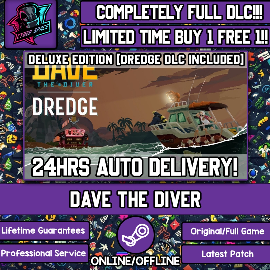DAVE THE DIVER [Auto Delivery] [Steam Online & Offline] [Full DLC ...