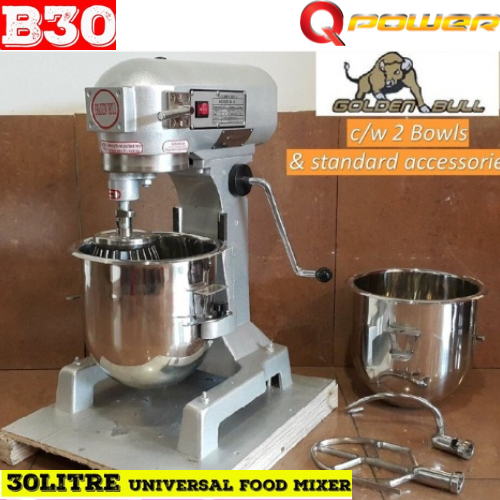 GOLDEN BULL B30 / B30-A / B30A 30L Universal Planetary Food Mixer 1500W ...