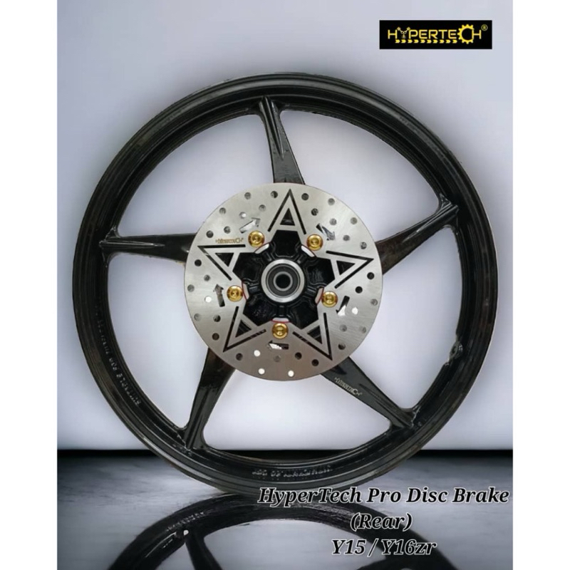 HYPERTECH PRO BRAKE DISC FRONT 267MM 245MM REAR BELAKANG DISC BRAKE Y15 ...