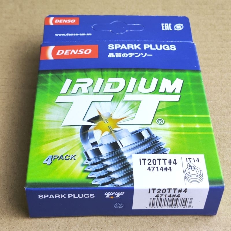 DENSO Iridium TT Spark Plugs For Proton Saga BLM/FLX/ Persona/ Exora ...