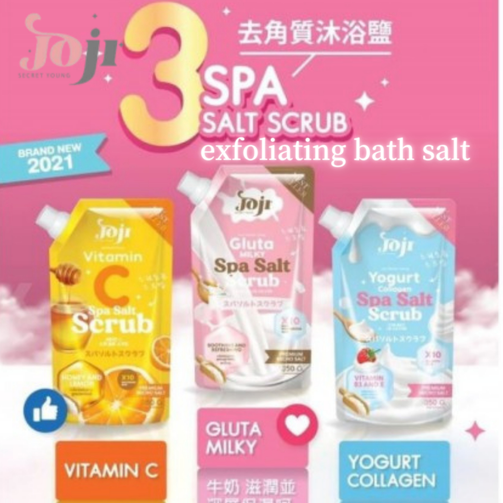 Joji Secret Young Spa Salt Scrub Premium Micro Salt 350g(Scrub Garam ...