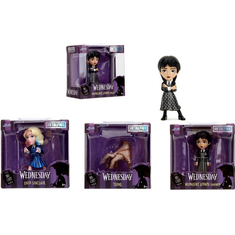 Jada Wednesday Metalfigs 2.5" Die-Cast 2024 | Shopee Malaysia