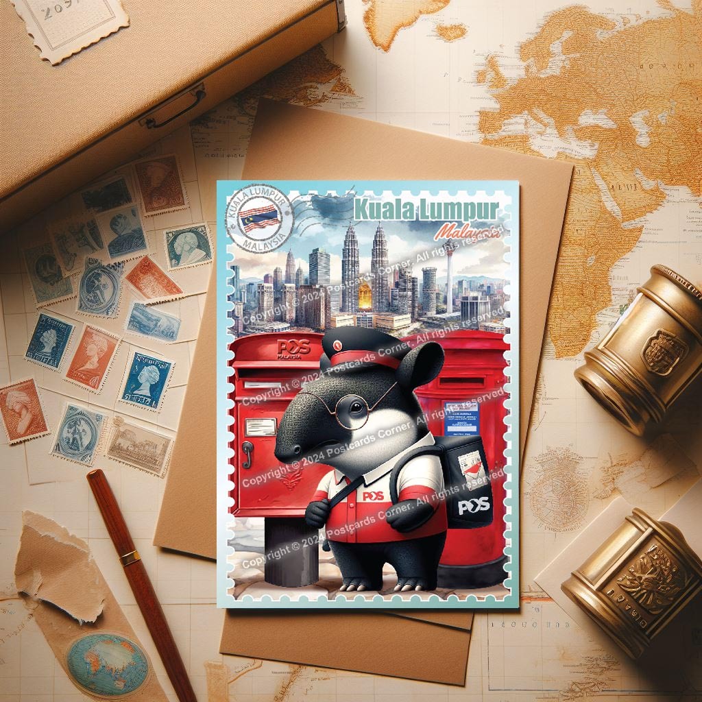 WonderPost Malaysia States - Kuala Lumpur 世界奇妙邮筒马来西亚州属-吉隆坡 | Shopee ...