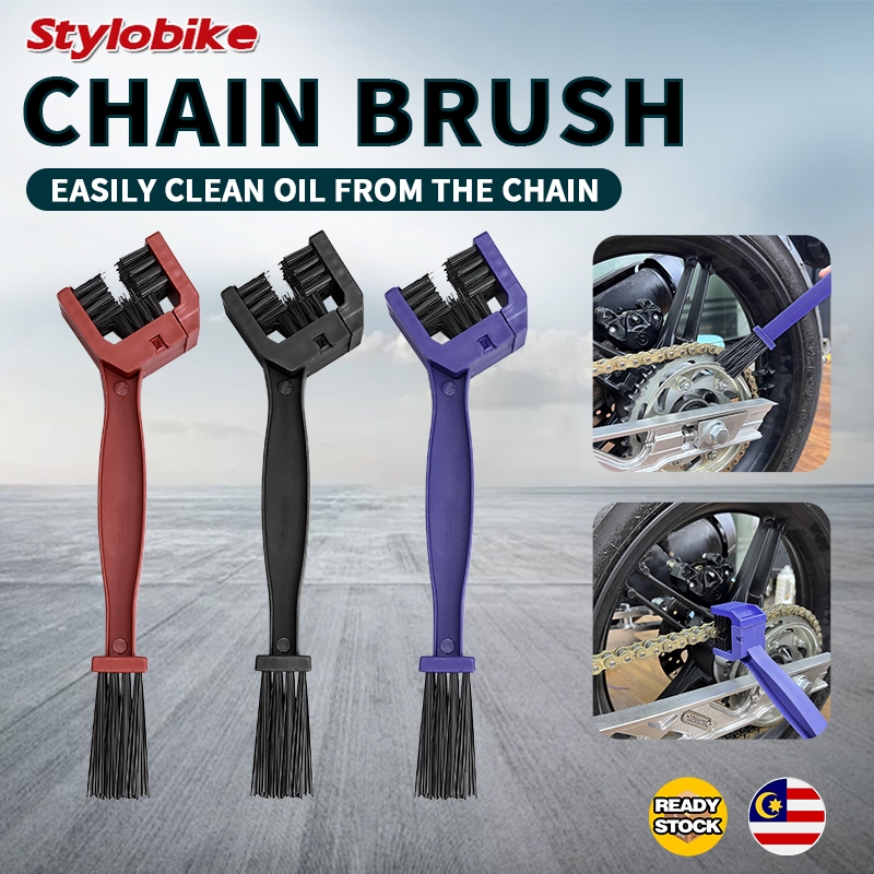 Motorcycle Bike Chain Brush Chain Cleaner Pencuci Bicycle Rantai Anda ...