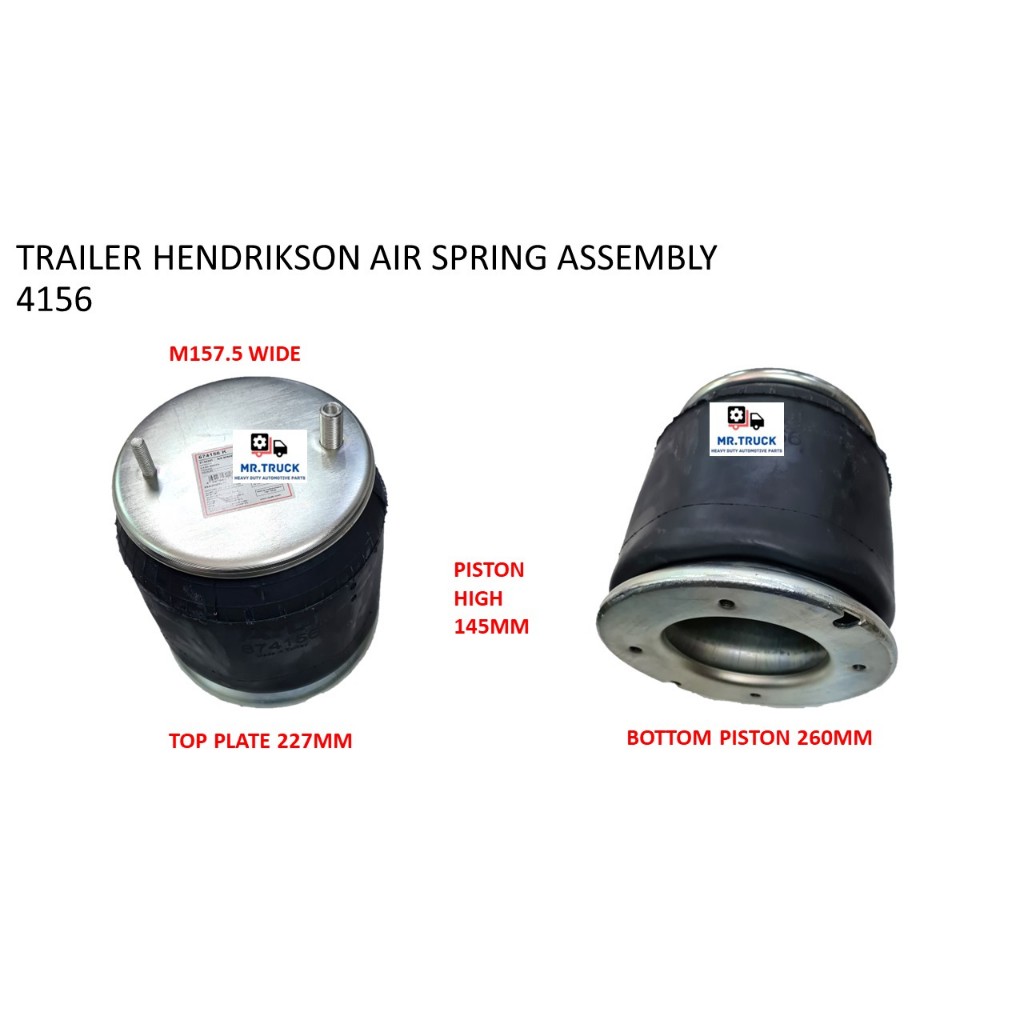 TRAILER HENDRIKSON AXLE AIR SPRING 784156-7C 4156NP07 | Shopee Malaysia