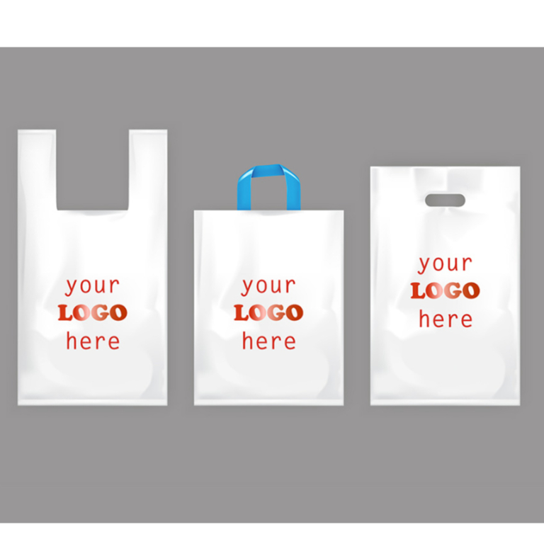 Custom Business Packaging Plastic Bag Printing Logo Custom Event ...