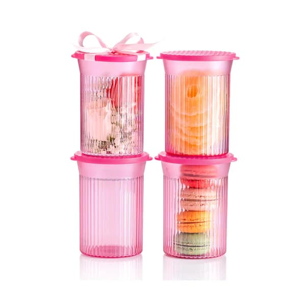 Tupperware 630ml Elegance Round Bekas Kuih Raya Viral Air Tight Kedap ...