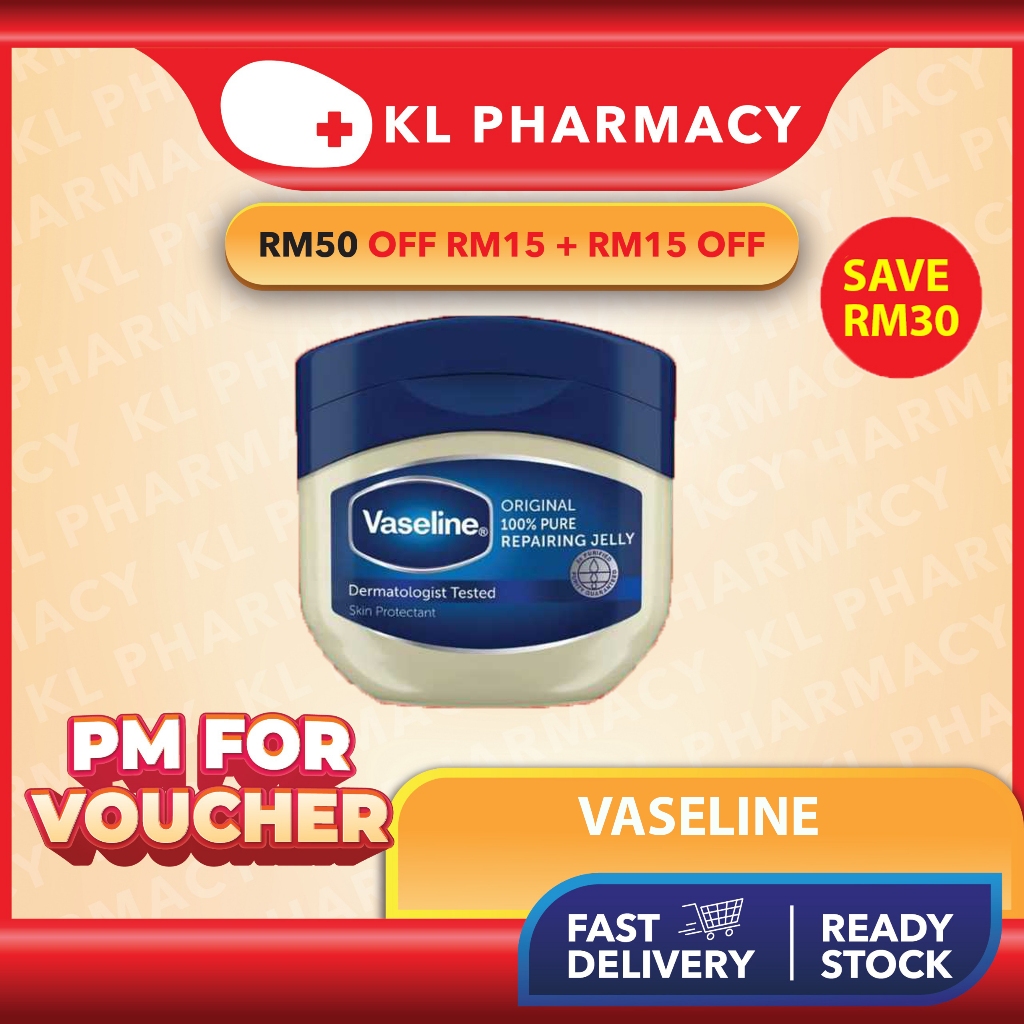 Vaseline Petroleum Jelly 50g /100g | Shopee Malaysia