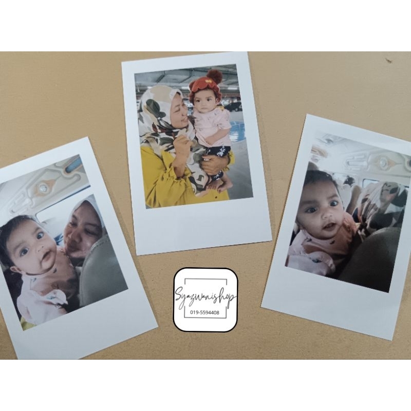 LOMO PRINT MINI PUTIH (60pcs-100pcs) | Shopee Malaysia