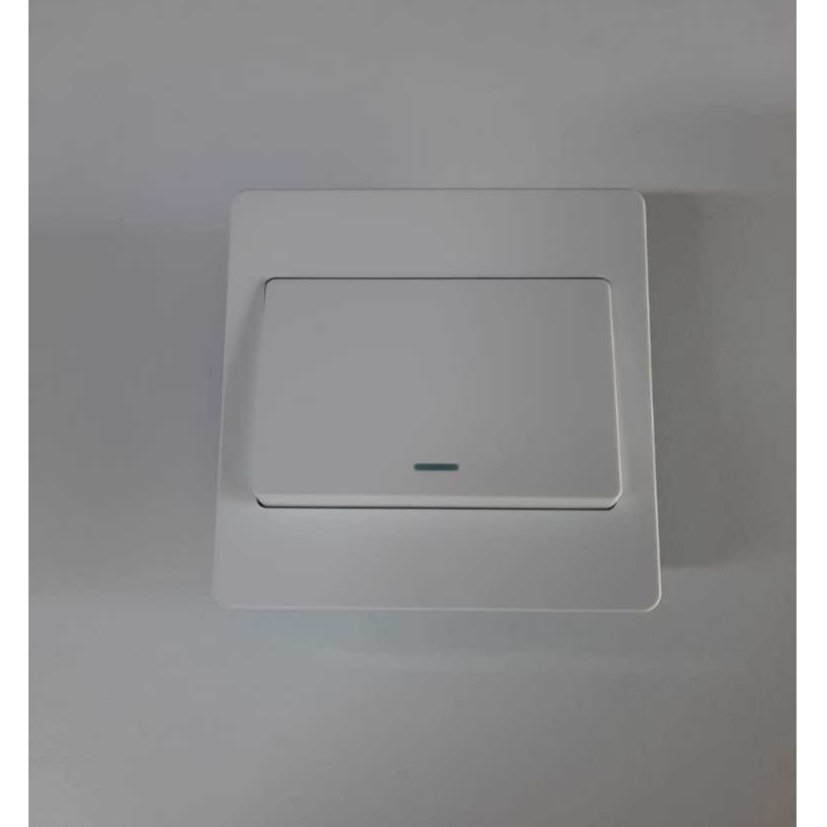 1/2/3/ Gang 1 Way Push Button Switch Wall Light Corridor On Off Wall ...