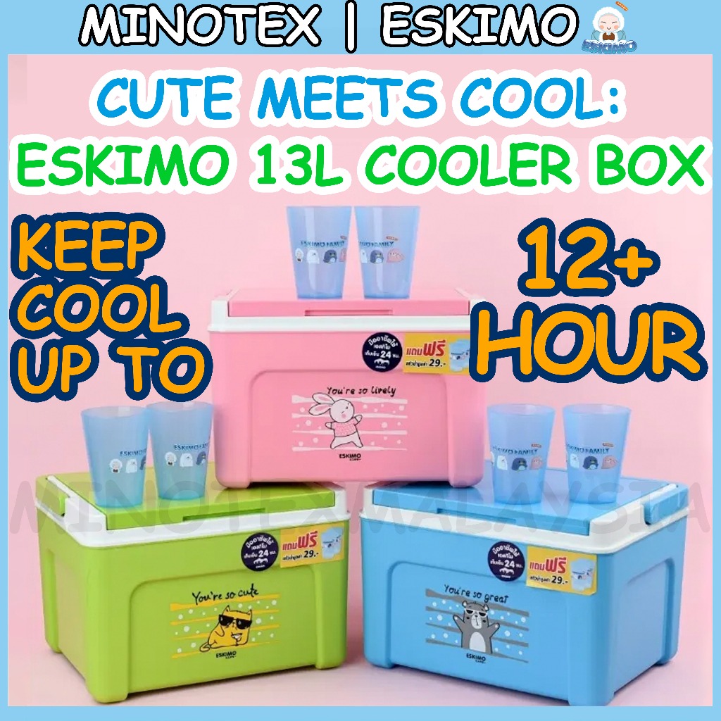 Eskimo Thailand 13Liter Ice Cooler Bucket / Ice Bag / Ice Cooler Box ...