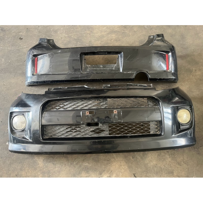 Toyota Passo Racy Front With Rear Bumper Set For Japan Model | Shopee ...