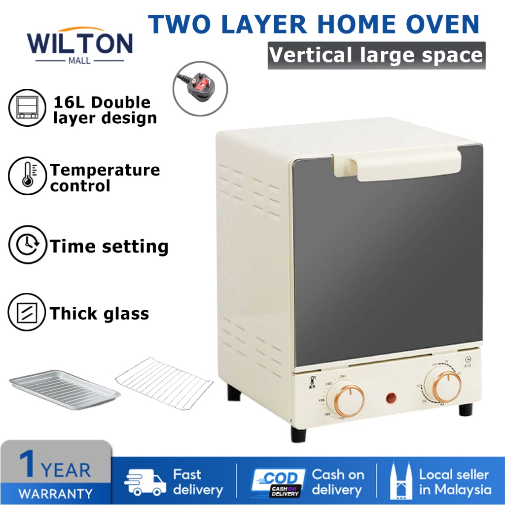 16L Electric Oven Household Baking Integrated Oven Toaster ...