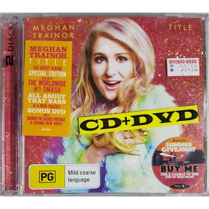 Meghan Trainor - Title (CD+DVD) | Shopee Malaysia