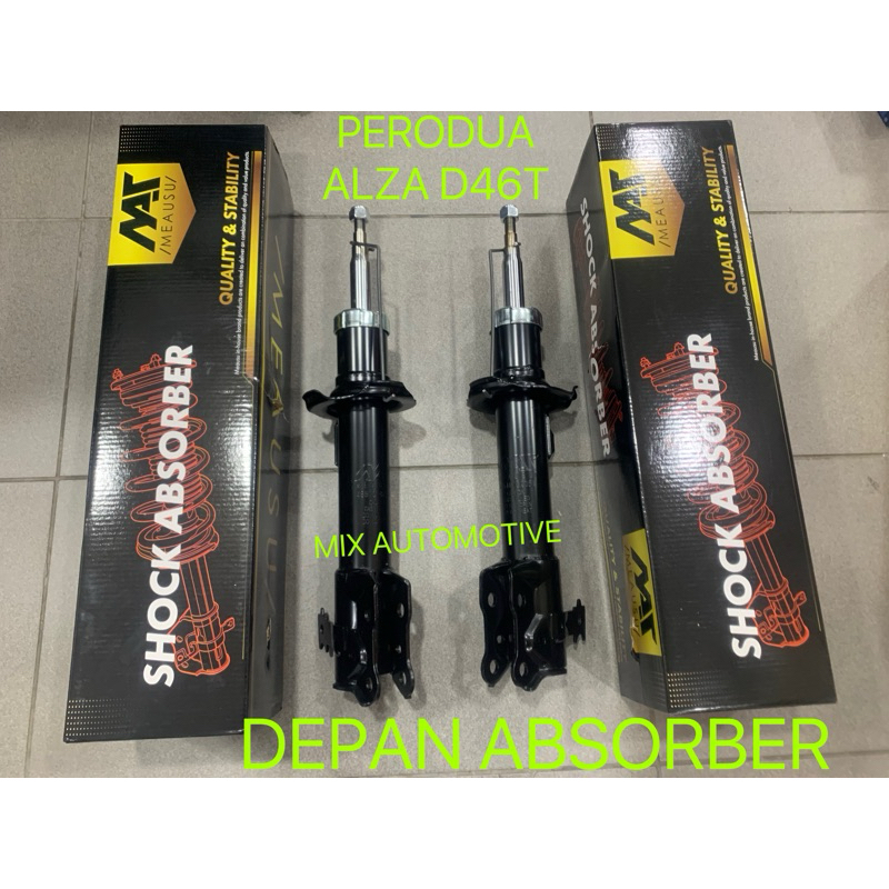 ( MEAUSU BRANDED ) PERODUA ALZA D46T FRONT DEPAN SHOCK ABSORBER ( GAS ...