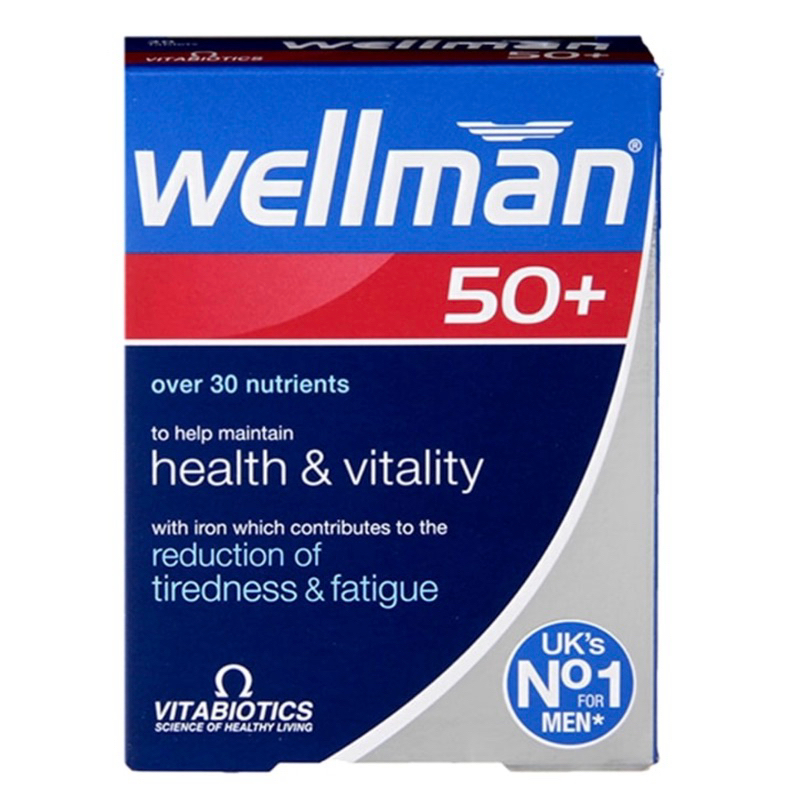 Vitabiotics Wellman 50+ Supplement (30 tablets) | Shopee Malaysia