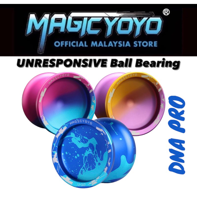 Magicyoyo V10 DNA Metal yo-yo Unresponsive Finger Spin YOYO | Shopee ...