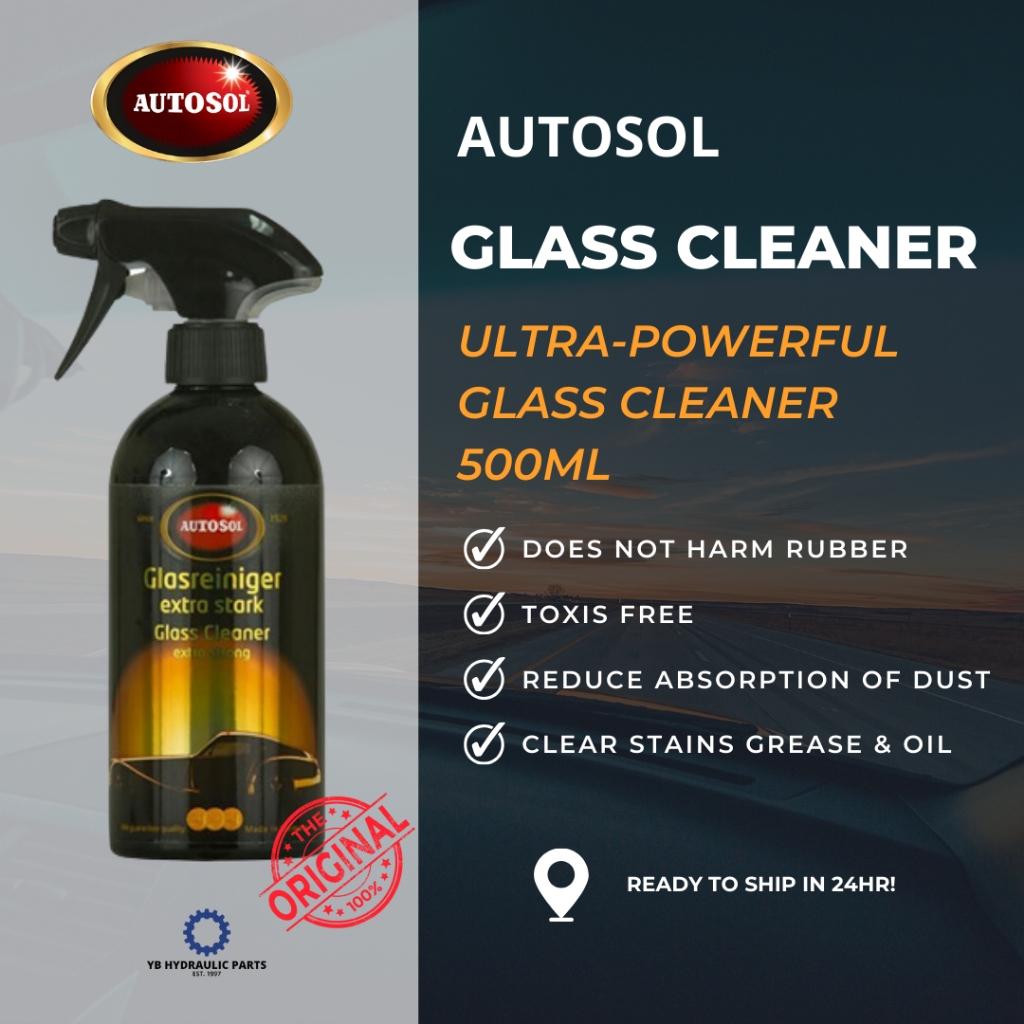 AUTOSOL - Extra Strong Glass Cleaner (500ml) | Shopee Malaysia