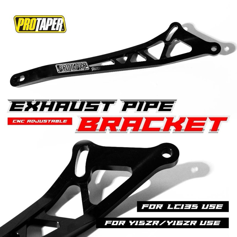 Y15 Y16 LC135 / Y15ZR Y16ZR LC 135 | Exhaust Pipe Bracket CNC Muffler ...