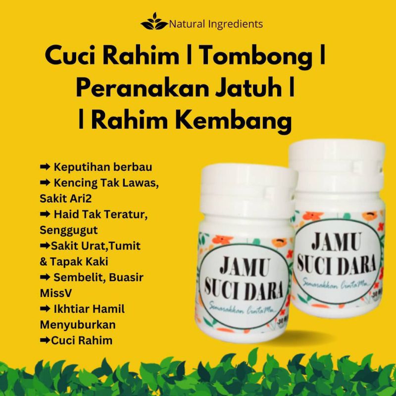 🔥💯 JAMU RAHIM KEMBANG | CUCI RAHIM | Lancar Period | Period Lambat ...
