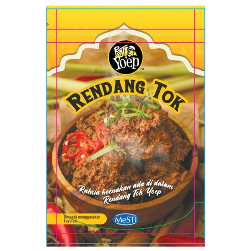 Rendang Tok Yoep Daging Masak Kayu Api 200Gram | Shopee Malaysia
