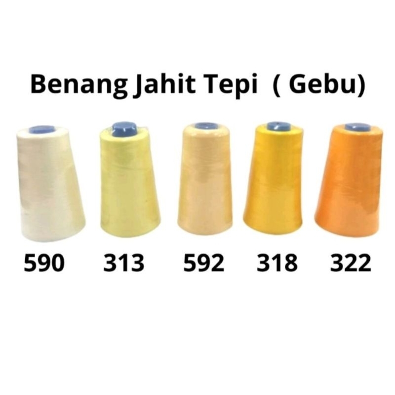 BENANG JAHIT TEPI SPUN POLYSTER 100G (SENORITA) | Shopee Malaysia