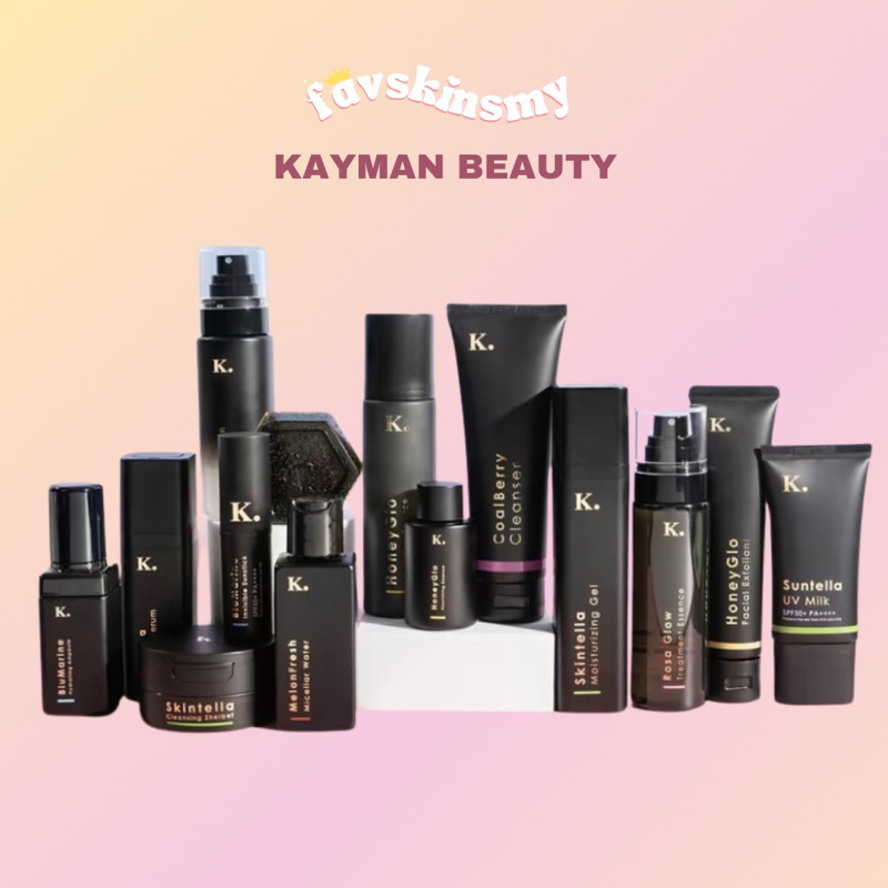 Kayman AnnJfr Cleanser Sunscreen Balm Scrub Toner Mist Moisturizer ...