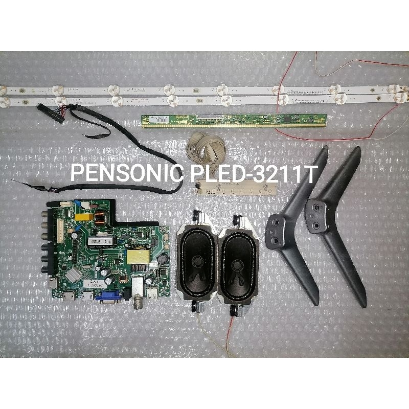 PENSONIC PLED-3211T TV ALL IN 1 BOARD MAINBOARD IR BUTTON TCON LVDS ...