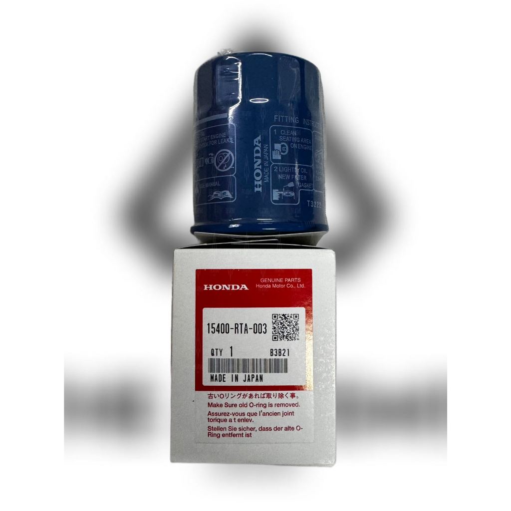 HONDA GENUINE OIL FILTER(15400-RTA-003)(MADE IN JAPAN) | Shopee Malaysia