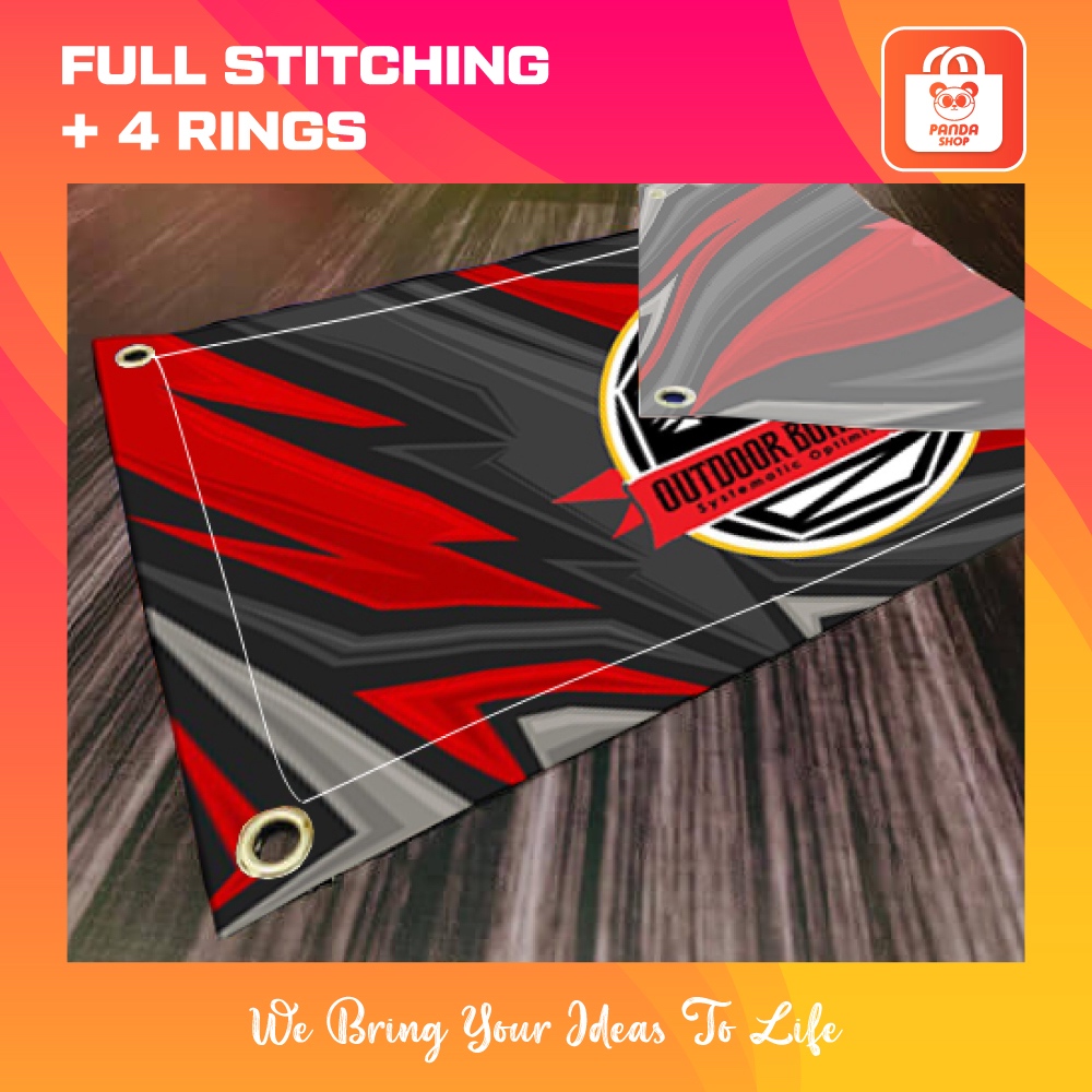 PRINTING CUSTOM FLAG BENDERA (BRING YOUR IDEAS TO LIFE) | Shopee Malaysia