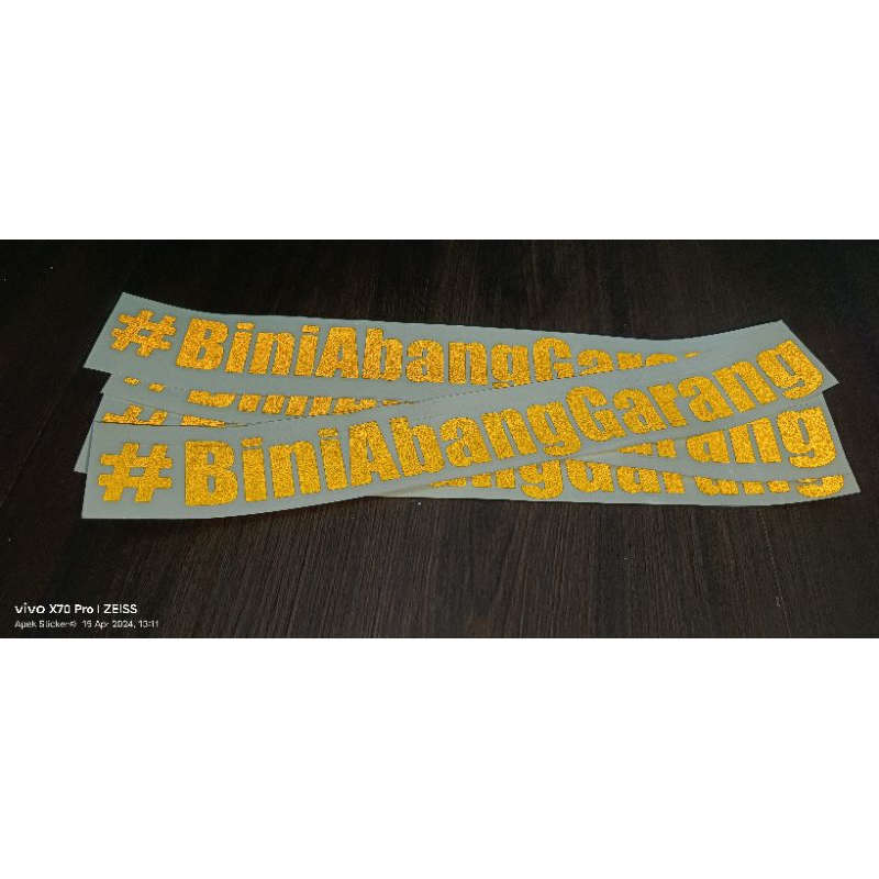 Sticker lorry (#BiniAbangGarang) | Shopee Malaysia