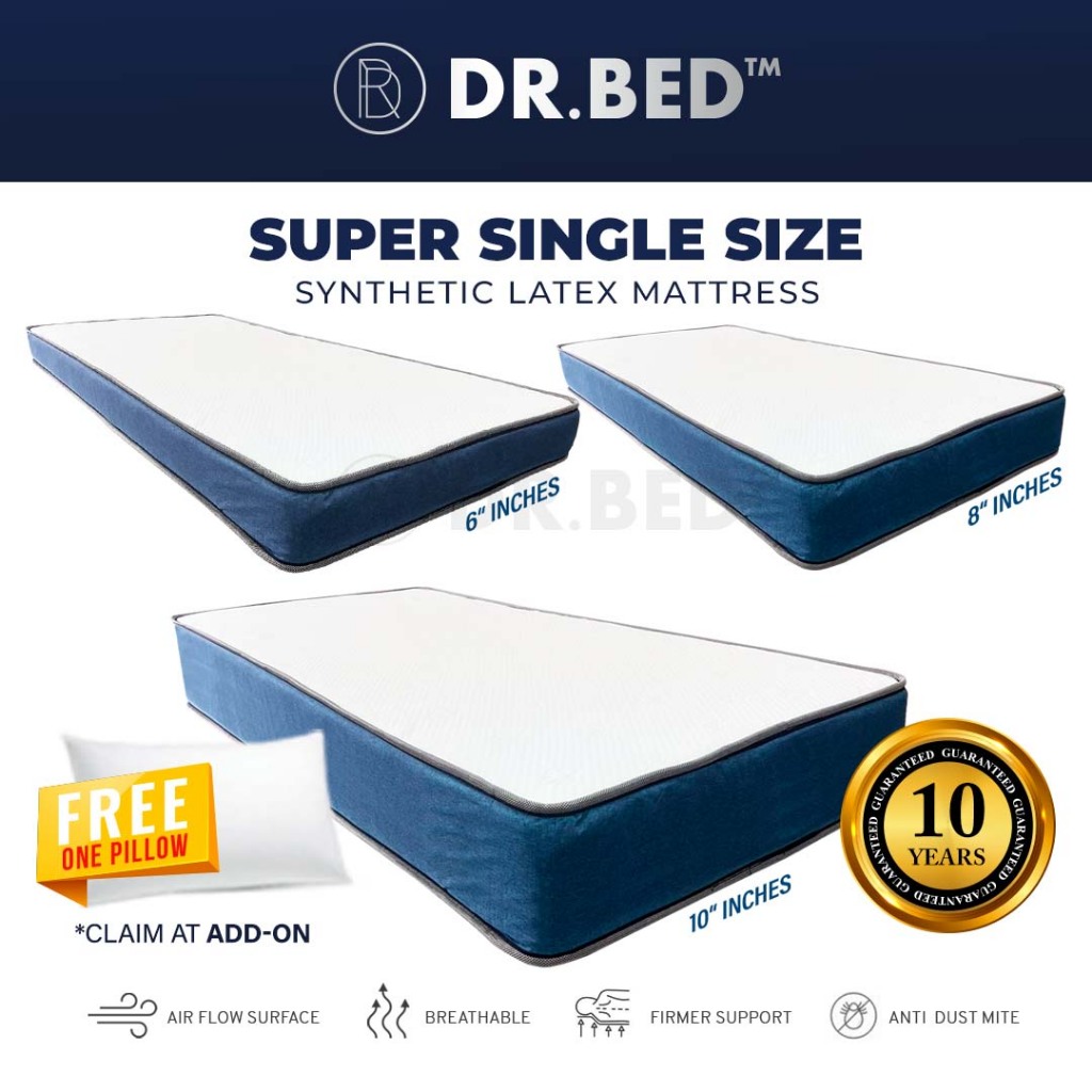 (Free Shipping)Dr.Bed Premium Mattress Tilam Single/Queen/King/Super ...