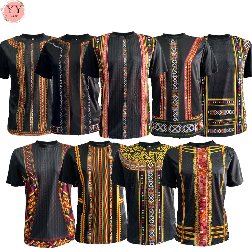 UNISEX BAJU ETNIK SABAH TRADITIONAL CORAK PRINT |S-XL | Shopee Malaysia
