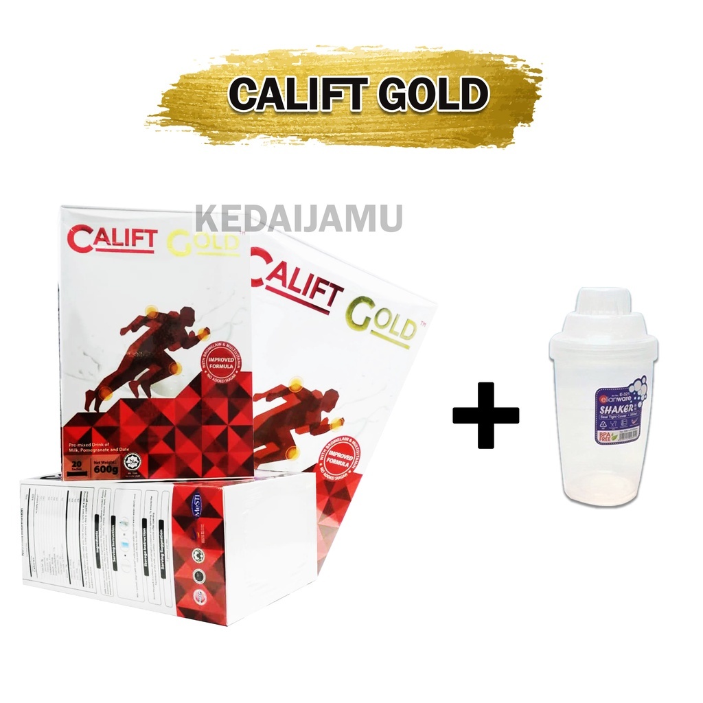 Caliv Gold Original HQ Susu Untuk Sendi Lutut Gout Gastrik Gerd Tulang ...