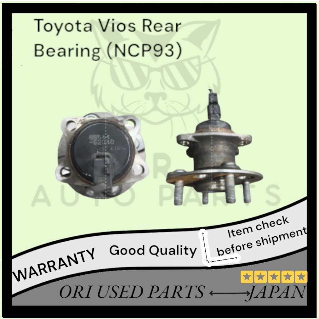 Toyota Vios Rear Bearing (NCP93) | Shopee Malaysia