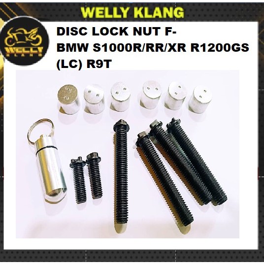 Proformance Caliper Special Disc Lock Nut Screw BMW /Kawasaki Versys ...