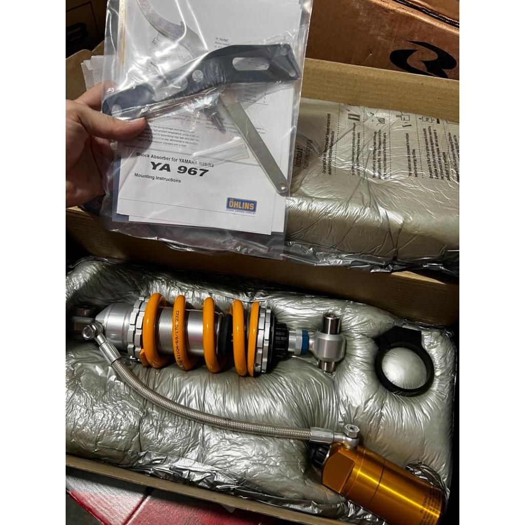 Original OHLINS Monoshock For Yamaha R25 V1 V2 V3 MT25 R3 YA967 ...