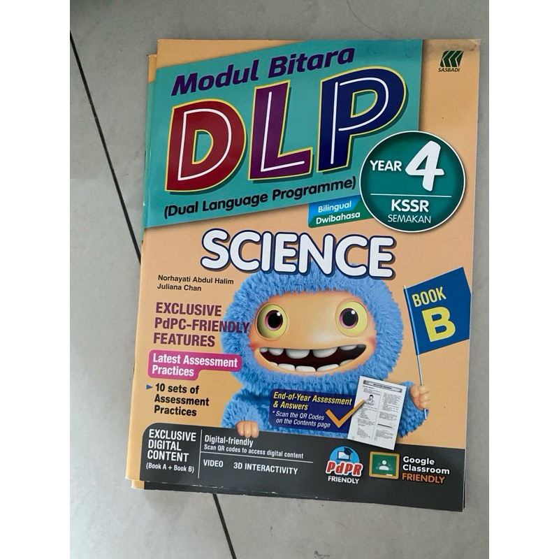 DLP Sasbadi Science Book B only | Shopee Malaysia