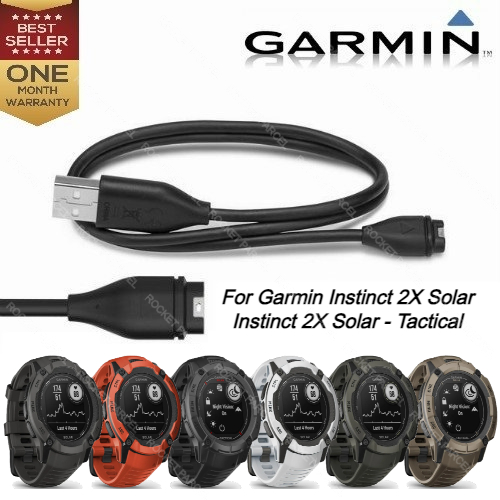 Garmin Instinct 2X Solar / Instinct 2X Solar Tactical Charger ...