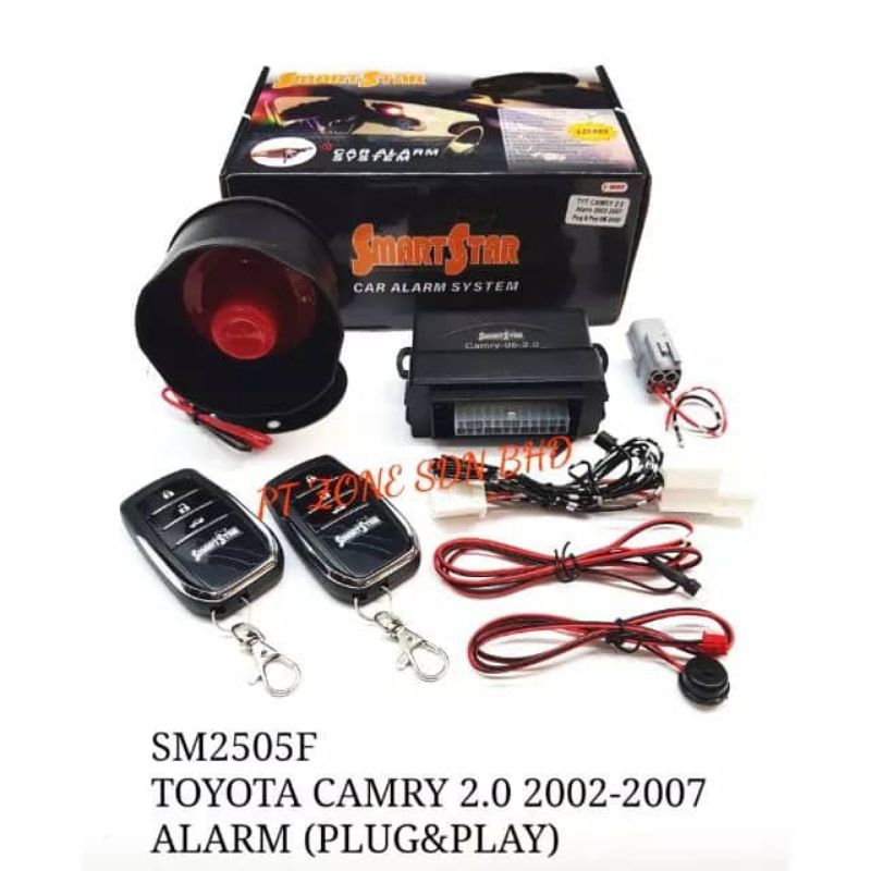 TOYOTA CAMRY 2.0 2002-2007 OEM ALARM SYSTEM PLUG N PLAY | Shopee Malaysia