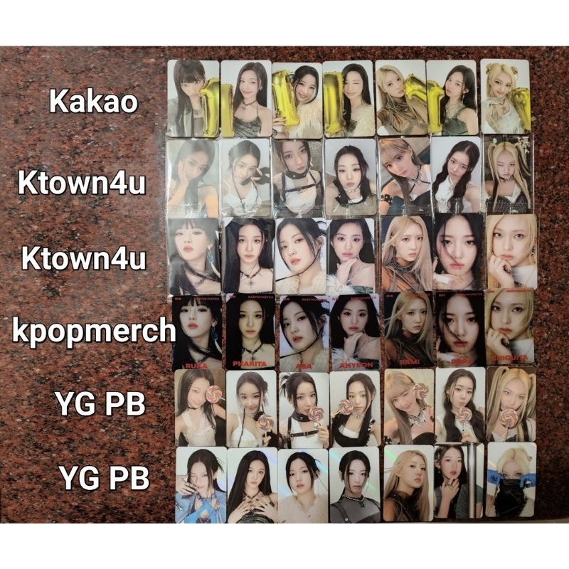 (POB) Babymonster POB YG Withmuu MMT KTOWN4U Makestar K4 babymons7er Baemon Ahyeon Asa Ruka Rora ...