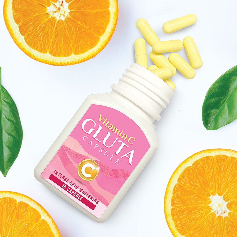 JAMU SUPPLEMENT BEAUTY GLUTAB WHITE VITAMIN C | Shopee Malaysia