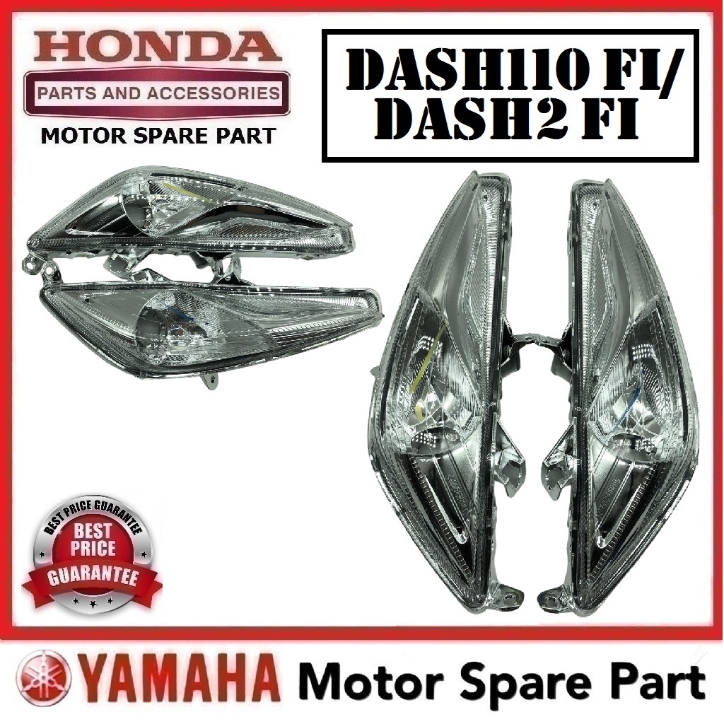 HONDA DASH2 FI FRONT SIGNAL LAMP SET 0 DEPAN LAMPU WINKER WINKLE FLASHER DASH110 DASH 110 FI ...
