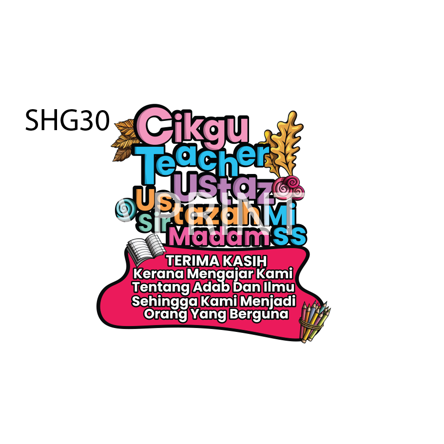 Stiker Selamat Hari Guru Teachers Day Sticker | Shopee Malaysia