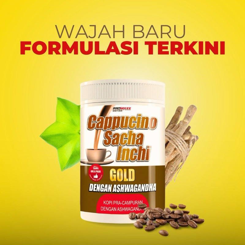 CAPPUCCINO/ SACHA INCHI PREMIUM COFFEE PROMAXX ORIGINAL HQ + FREE GIFT ...