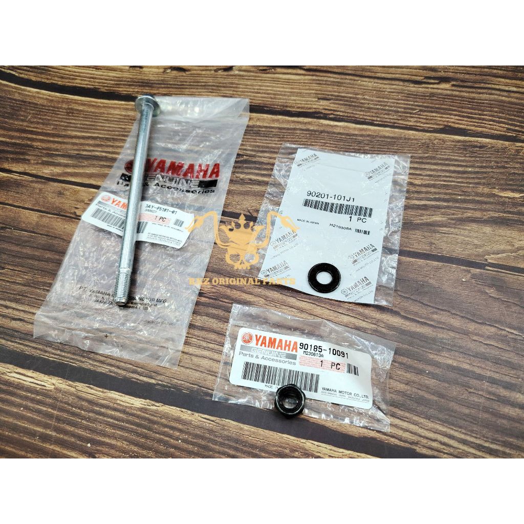 Yamaha Y125 Y125ZR Y125Z Shaft Depan Original Japan (1 SET) | Shopee ...