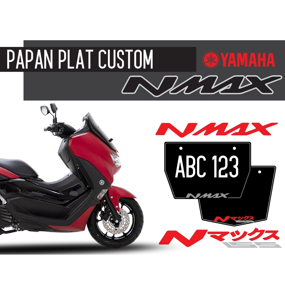 Yamaha Nmax Plat 2d plate custom custom plat number | Shopee Malaysia