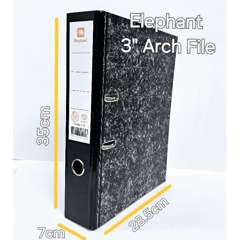 Elephant 3‘' Arch File No. 202F 1pcs | Shopee Malaysia